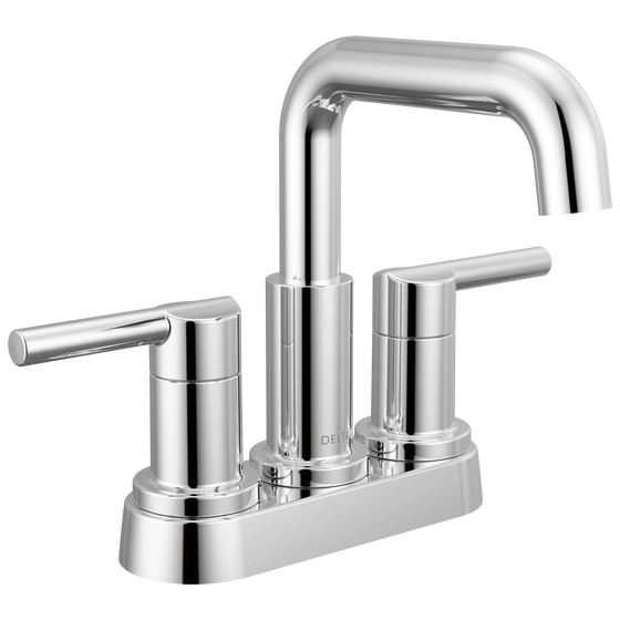 Two Handle Centerset Bathroom Faucet in Chrome 25849LF | Delta Faucet