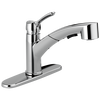 Single Handle Tract-Pack Pull-Out Kitchen Faucet in Chrome 4140-TP-DST ...