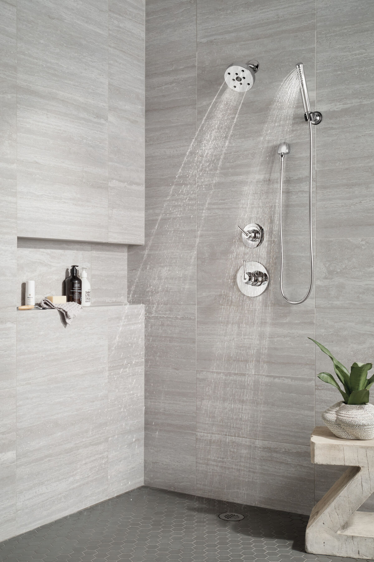 3-Setting Custom Shower Bundle in Chrome FVS6-TR211 | Delta Faucet