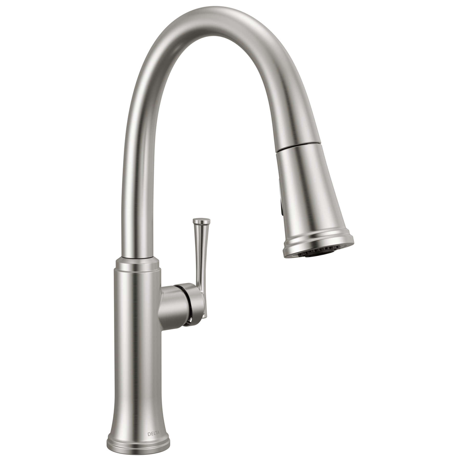 Single Handle Pull-Down Kitchen Faucet in Stainless 19842-SS-DST ...