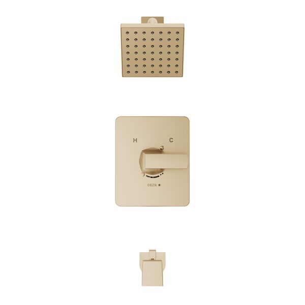 Monitor 14 Series Tub & Shower in Champagne Bronze T14437-CZ | Delta Faucet