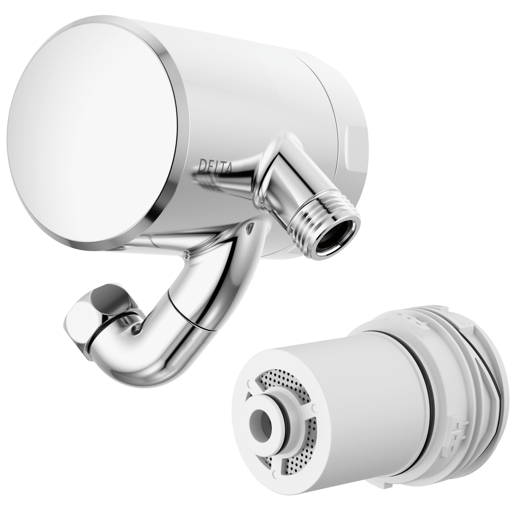 Premium Shower Filter with Extra Filter Bundle in Chrome FVS2-CF7804 ...