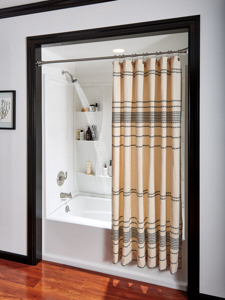 60" x 32" Bathtub - Left Drain in High Gloss White 40034L | Delta Faucet