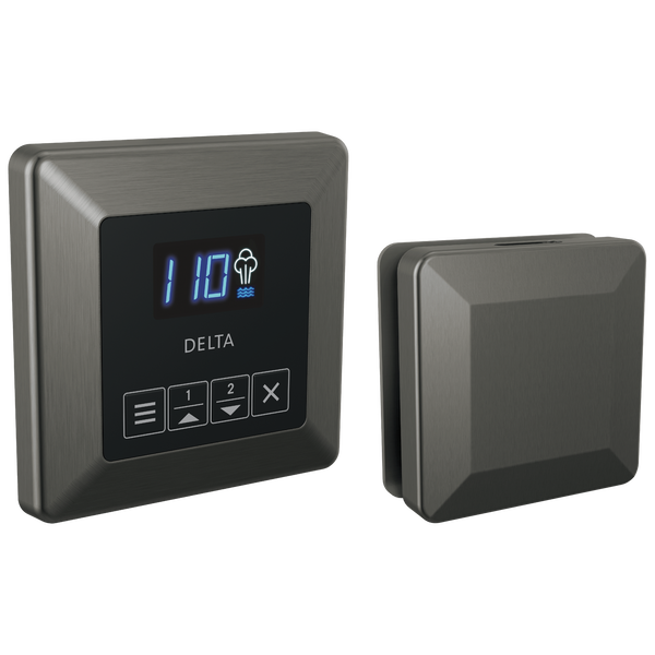 Square Steam Package in Lumicoat® Black Stainless 5CH-250T-KS-PR | Delta Faucet