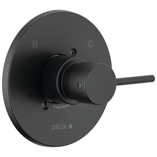 Monitor 14 Series Valve Only Trim in Matte Black T14059-BL-PP | Delta ...