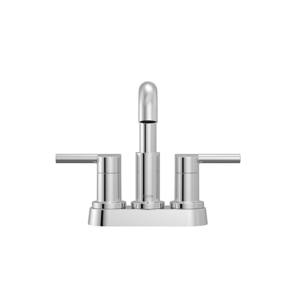 Two Handle Centerset Bathroom Faucet in Chrome 25849LF | Delta Faucet