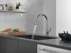 Single Handle Pull-Down Kitchen Faucet in Arctic Stainless 9113-AR-DST ...