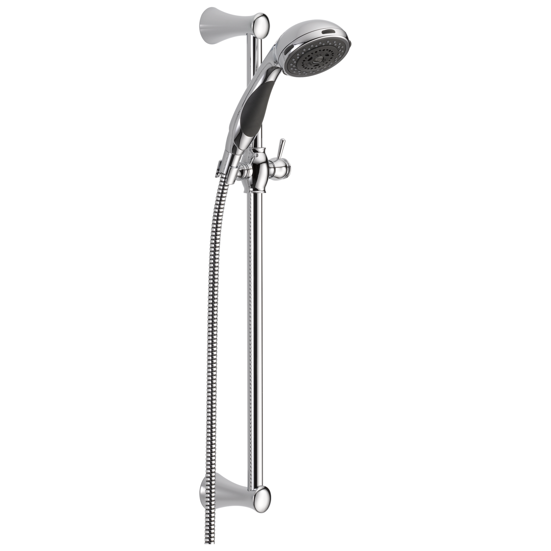 Premium 3-Setting Slide Bar Hand Shower in Chrome 57014 | Delta Faucet