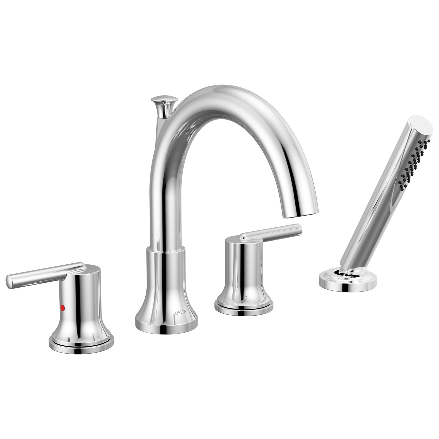 Roman Tub with Hand Shower Trim in Chrome T4759 | Delta Faucet