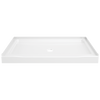 Classic 500 Shower Base 48"x34" in High Gloss White B12135-4834-WH ...
