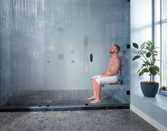 HydraChoice® Square Body Spray Trim in Lumicoat® Black Stainless T50210 ...