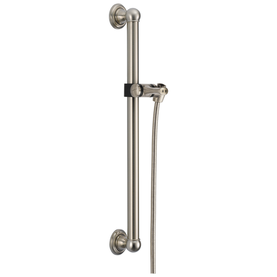 Adjustable Slide Bar / Grab Bar Assembly in Stainless 56302-SS | Delta ...