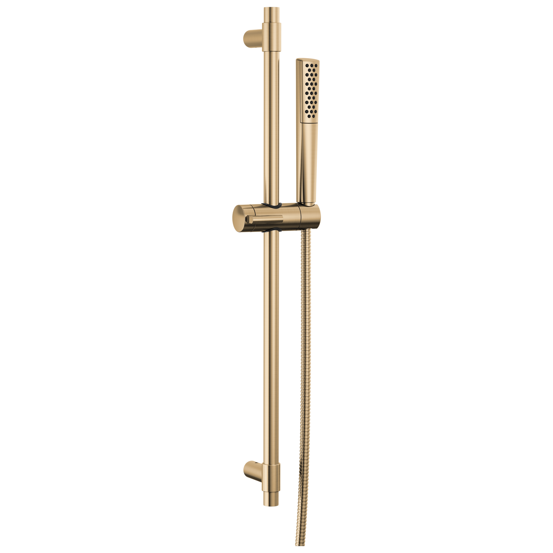 Premium Single-Setting Slide Bar Hand Shower in Lumicoat® Champagne ...