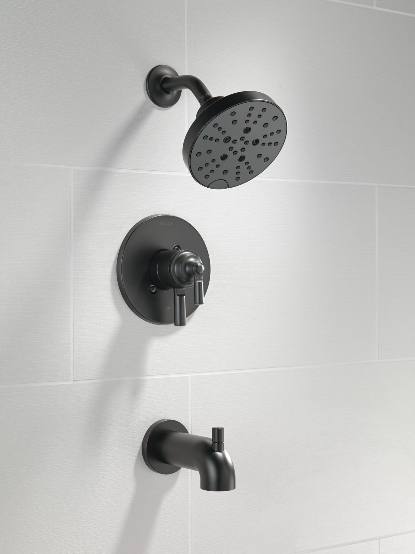 Monitor® 17 Series Tub & Shower Trim in Matte Black T17435-BL | Delta ...