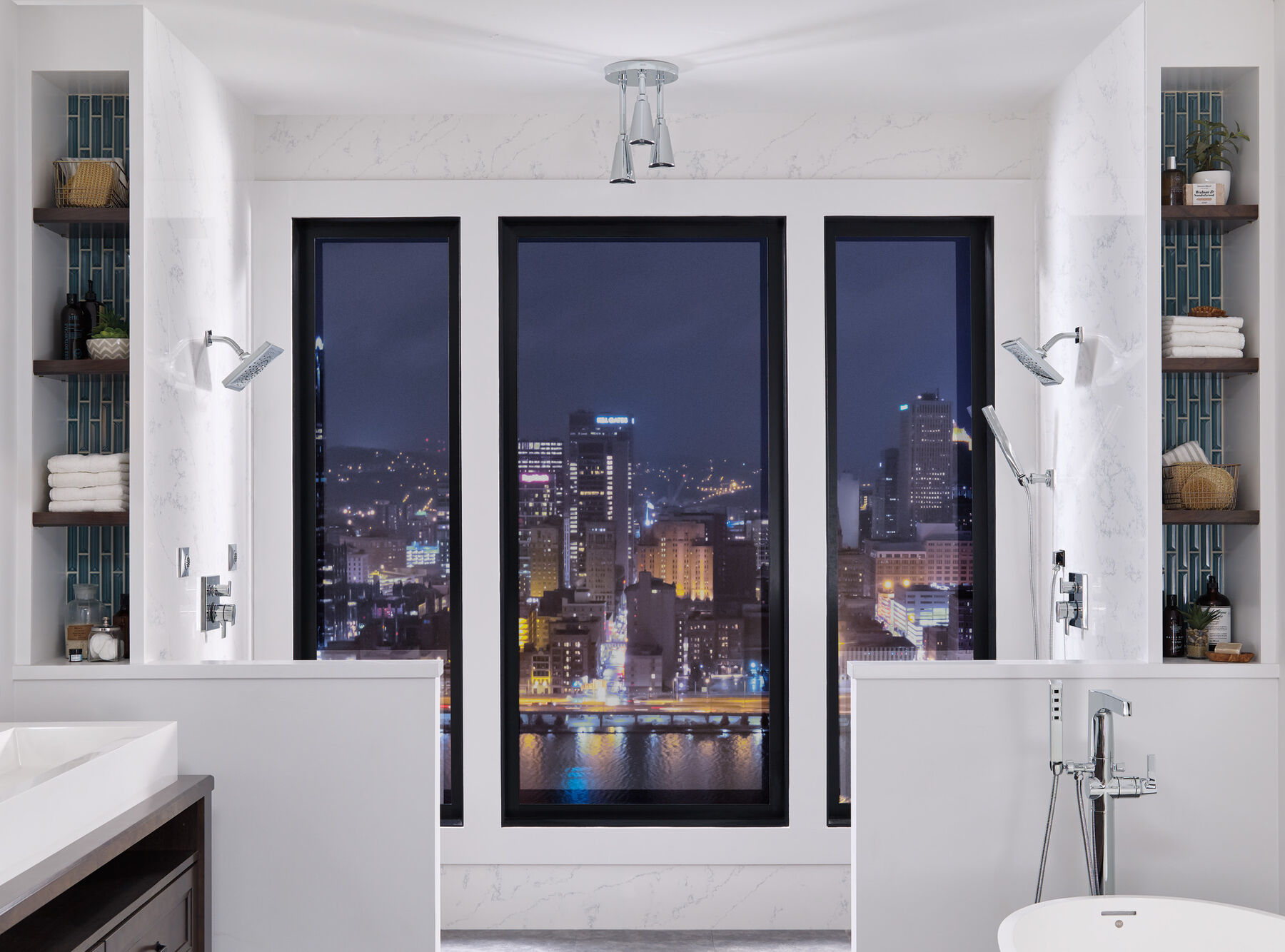 HydraChoice® Square Body Spray Trim in Chrome T50210 | Delta Faucet