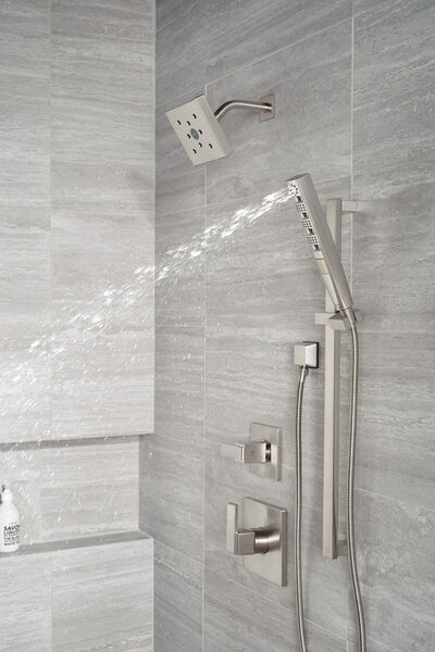 Square Wall Elbow for Hand Shower in Lumicoat Stainless 50570-SS-PR ...