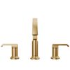 Two Handle Widespread Bathroom Faucet in Lumicoat® Champagne Bronze 35588-CZ-PR-DST | Delta Faucet