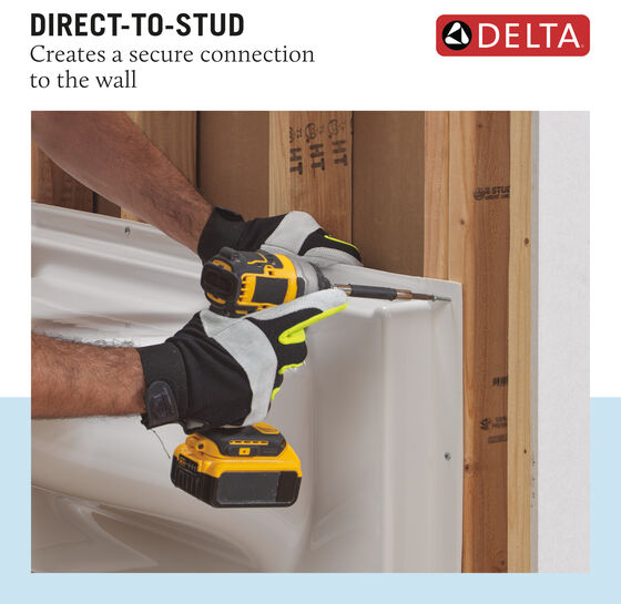 Procrylic Seated Shower Kit 60"x32" Right Drain in High Gloss White ...