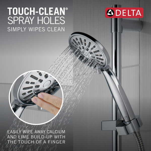 Hand Shower 1.75 GPM w/Slide Bar 4S (Recertified) in Chrome 51361-R ...