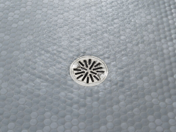4" Tile-In Round Shower Drain in Stainless DT061411-SS | Delta Faucet