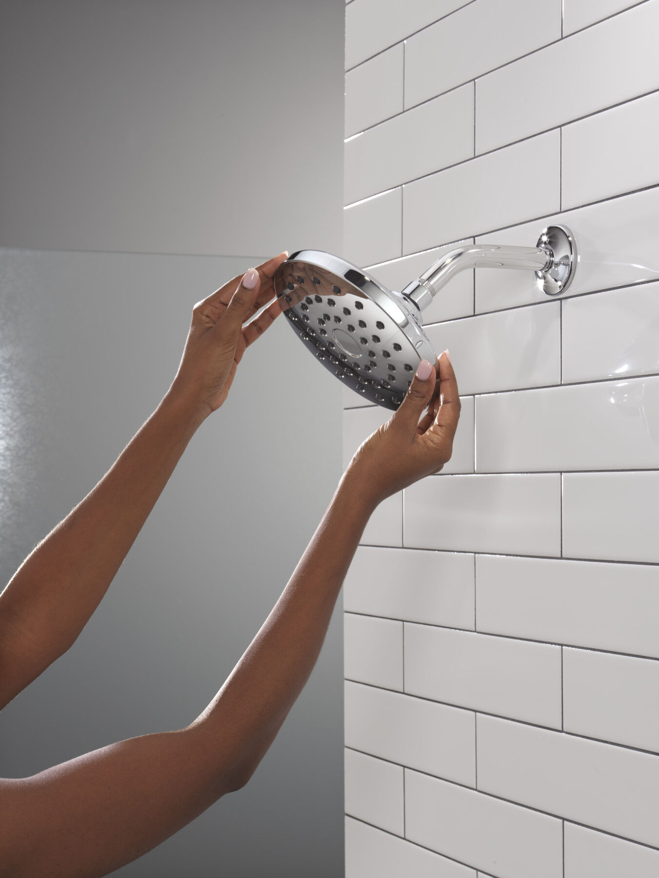 PivotPro™ Raincan Shower Head in Chrome 75101 | Delta Faucet