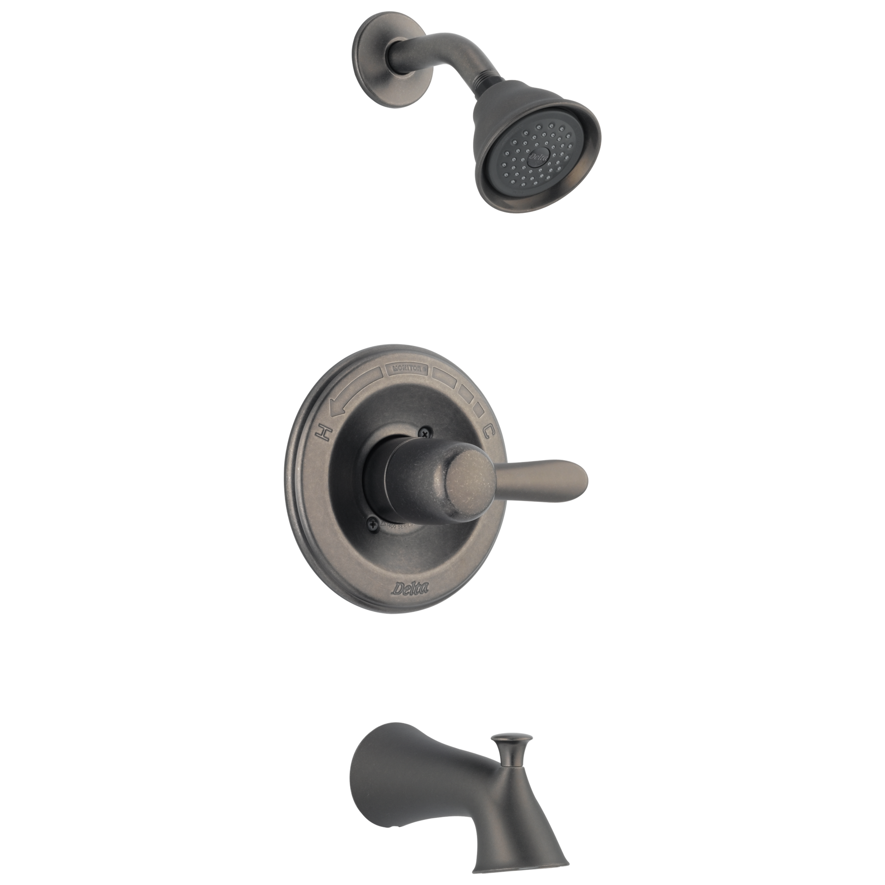 Monitor(R) 14 Series Tub and Shower Trim in Aged Pewter T14438-PT ...