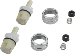 Two Handle Widespread Bathroom Faucet in Matte Black 35749LF-BL | Delta ...