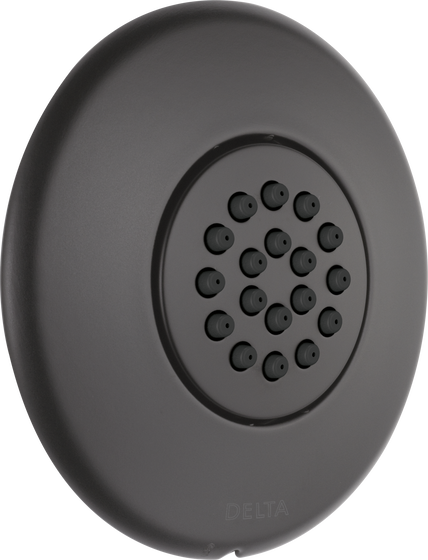 HydraChoice Body Spray Trim Round (Recertified) in Matte Black T50010 ...