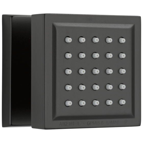 Surface Mount Body Spray in Matte Black 50150-BL | Delta Faucet