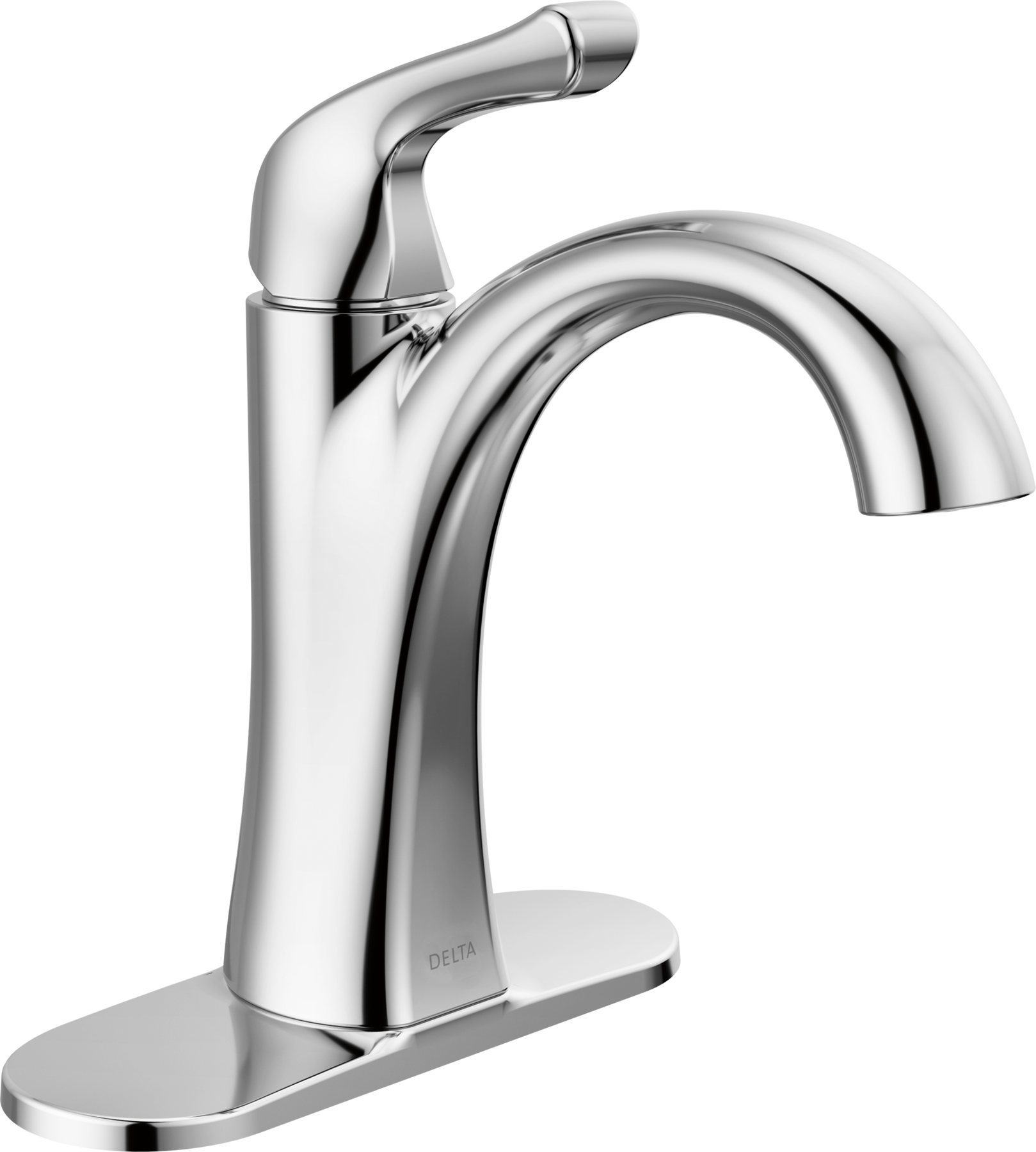 Single Handle Centerset Bathroom Faucet in Chrome 15840LF | Delta Faucet