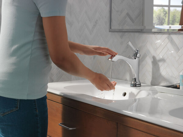 Touch2O® Bathroom Faucet with Touchless Technology in Chrome 556T-DST ...