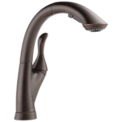 Single Handle Pull-Out Kitchen Faucet in Venetian Bronze 4353-RB-DST ...