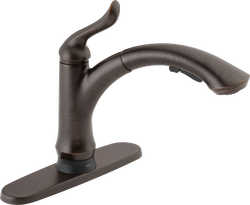 Single Handle Pull-Out Kitchen Faucet in Venetian Bronze 4153-RB-DST ...