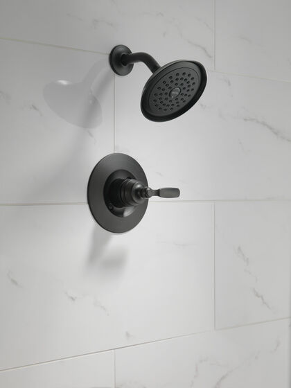 Shower Trim in Matte Black T14232-BL | Delta Faucet
