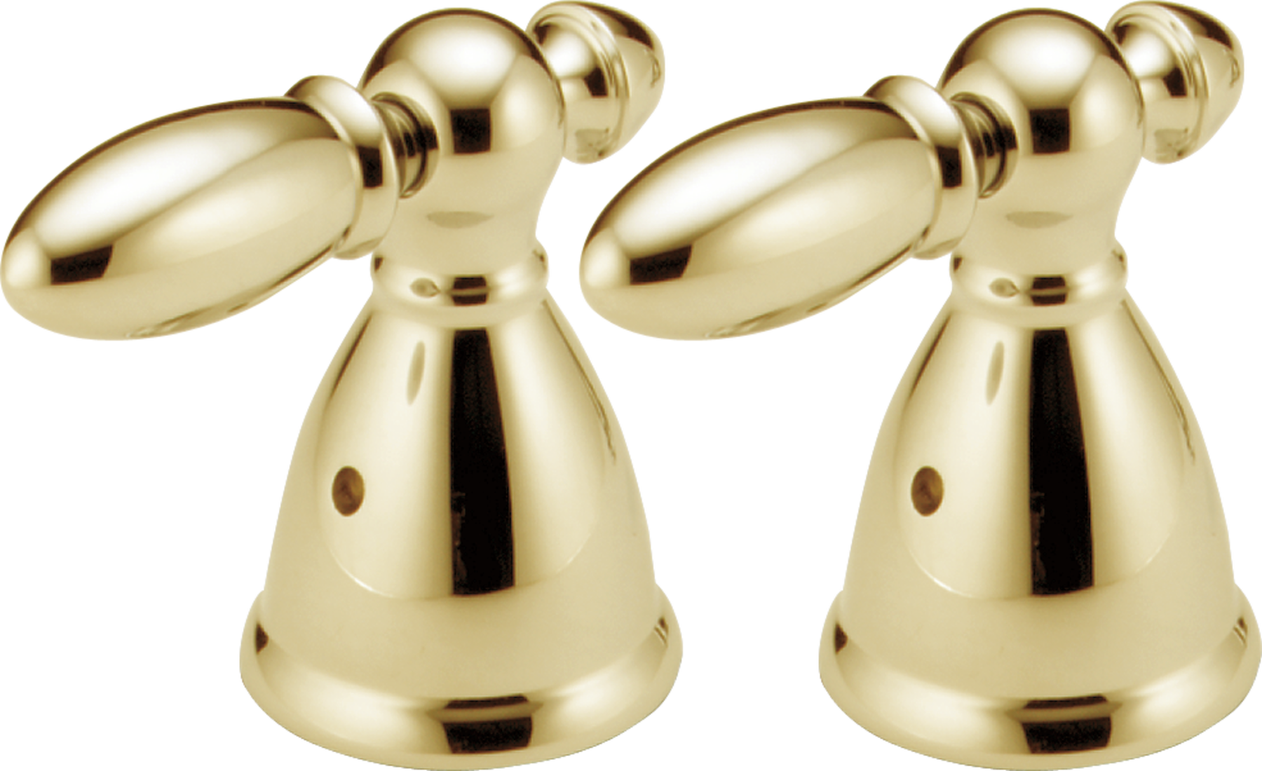 Metal Lever Handle Set - Roman Tub in Polished Brass H616PB | Delta Faucet