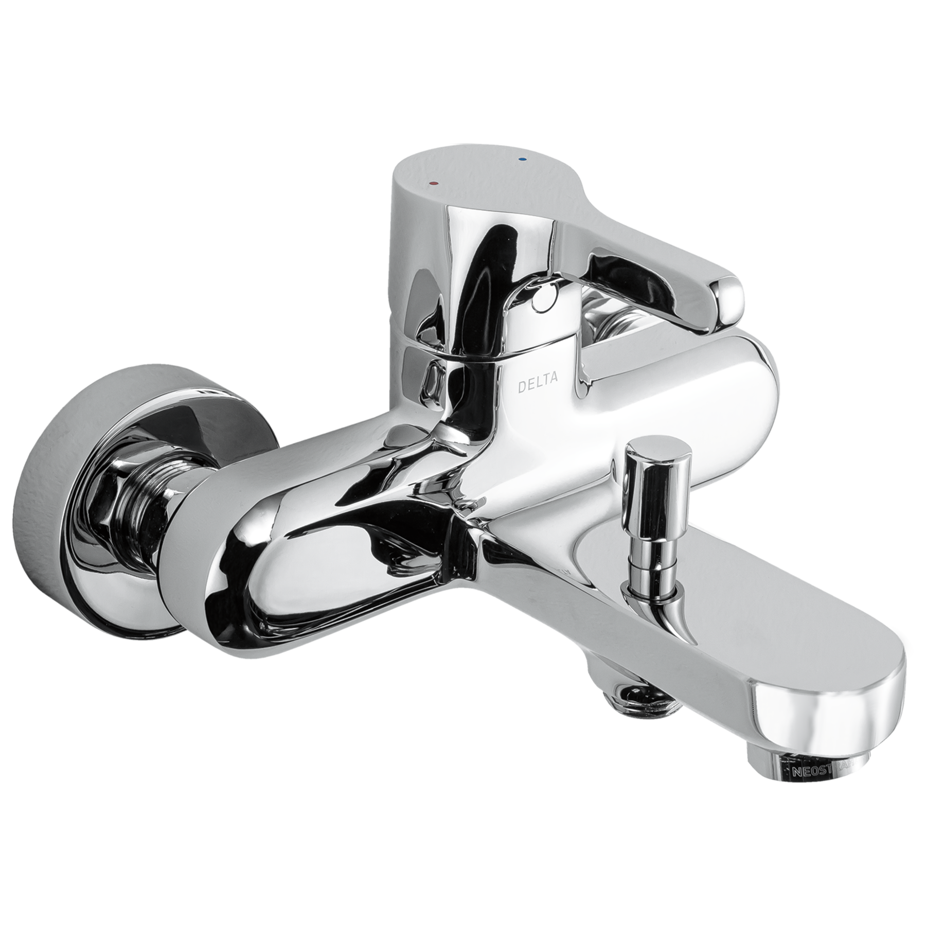 On-Wall Tub and Shower Valve Only in Chrome 35550-VO | Delta Faucet