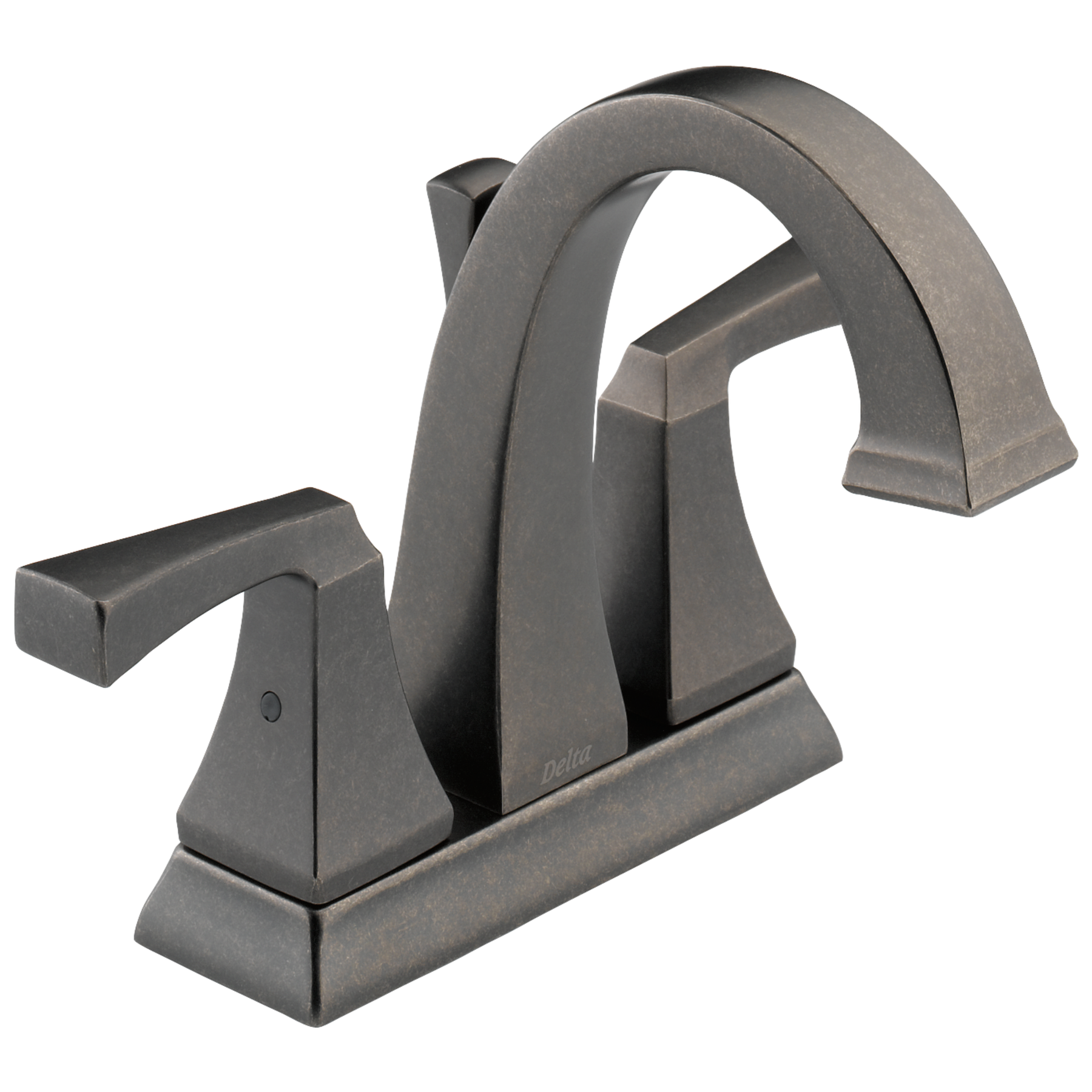 Two Handle Centerset Lavatory Faucet in Aged Pewter 2551-PT | Delta Faucet