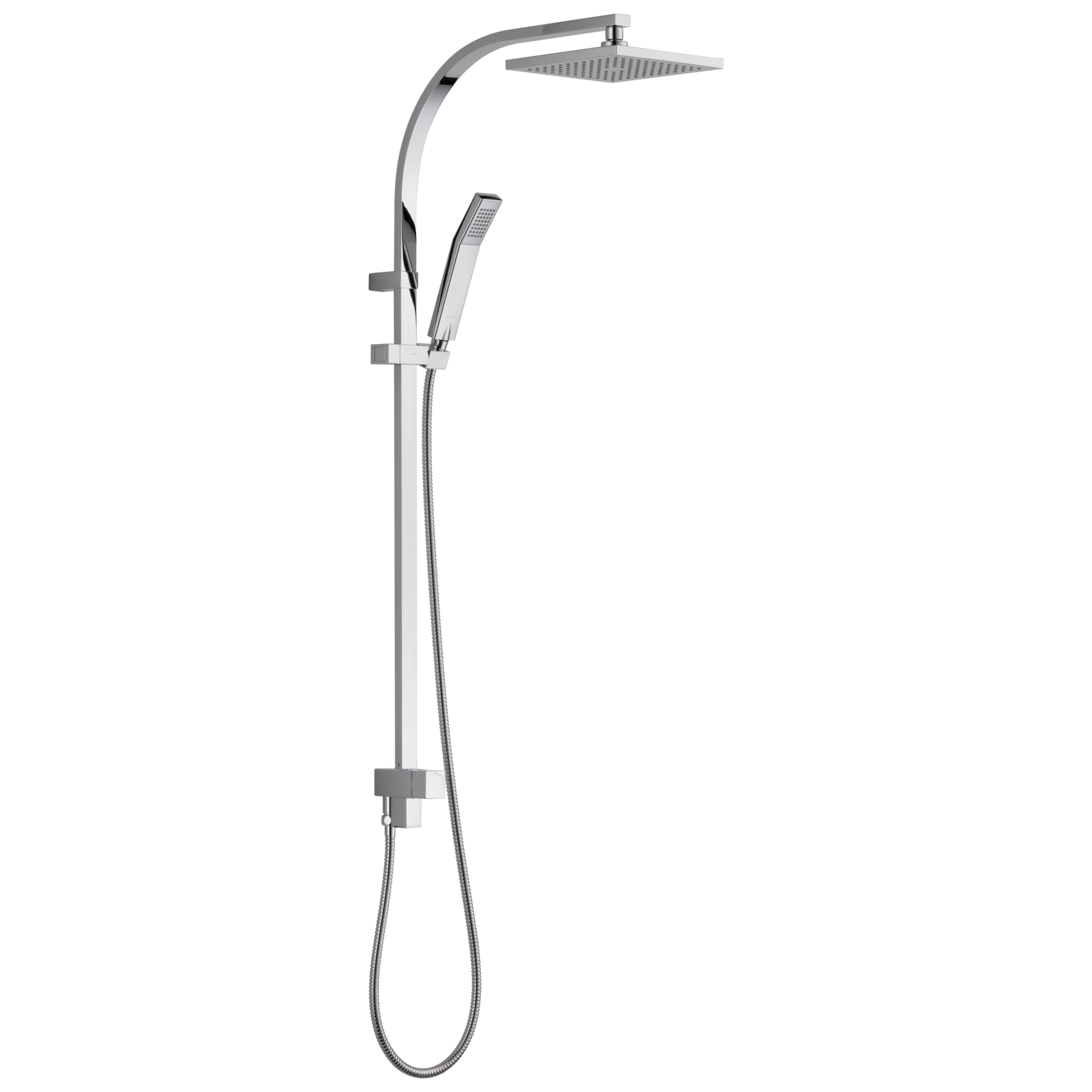 Fixed Bar Hard Connection Shower System in Chrome ISP00011 | Delta Faucet