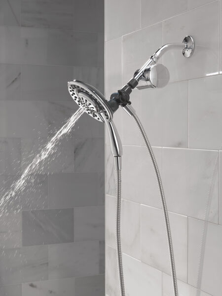 Shower Filter Attachment with 4-Setting In2ition® in Chrome 7SF110B ...