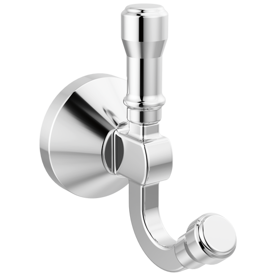 Double Robe Hook in Chrome 78435 | Delta Faucet
