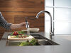 Single Handle Pull-Down Kitchen Faucet in Chrome 9113-DST | Delta Faucet