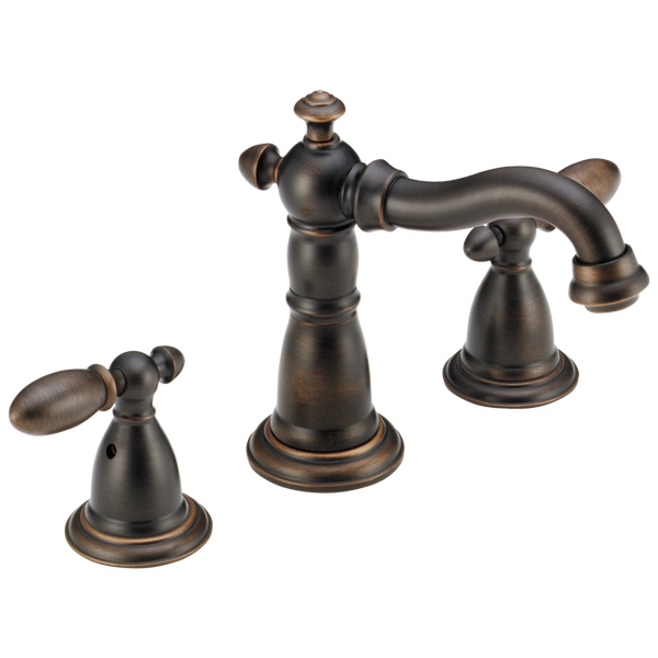 Two Handle Widespread Bathroom Faucet in Venetian Bronze 35955-RB-DST | Delta Faucet