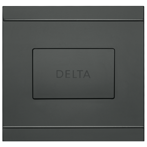Modern High Flow Push Button Trim - 1 Outlet in Matte Black T77701-BL ...