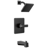 Monitor 14 Series Tub & Shower in Matte Black T14437-BL | Delta Faucet