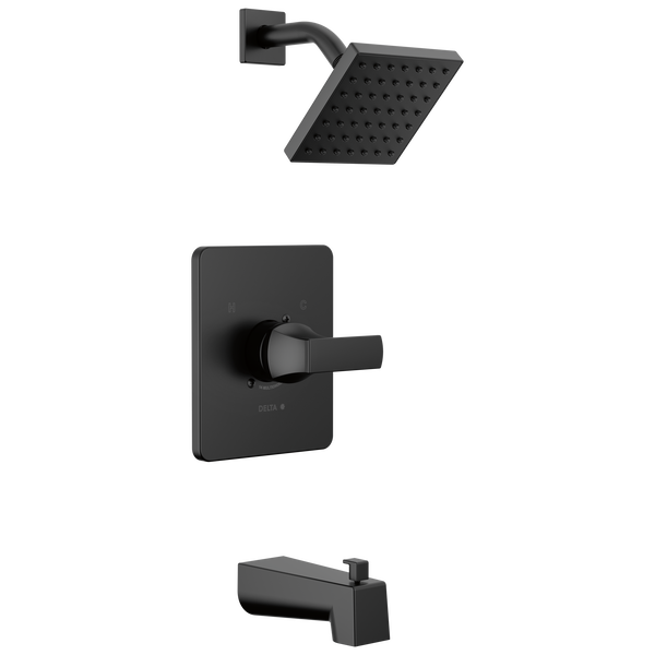 Monitor 14 Series Tub & Shower in Matte Black T14437-BL | Delta Faucet