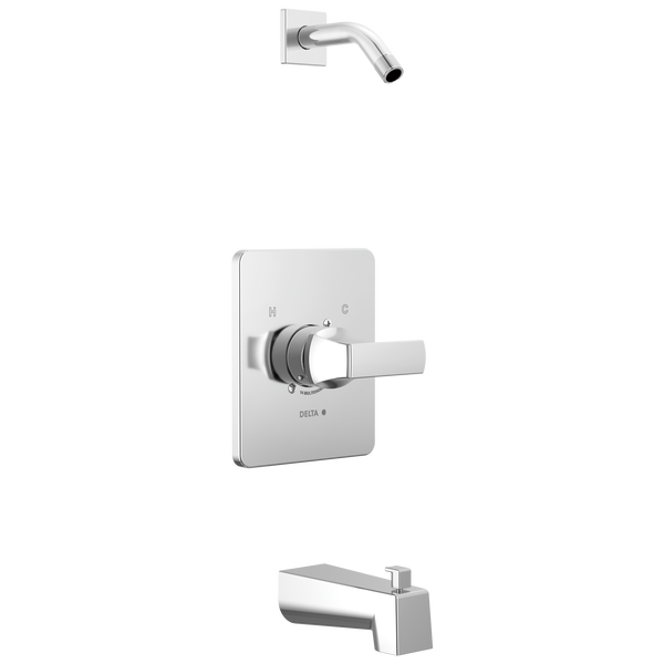 Monitor 14 Series Tub & Shower - Less Head in Chrome T14437-LHD | Delta ...