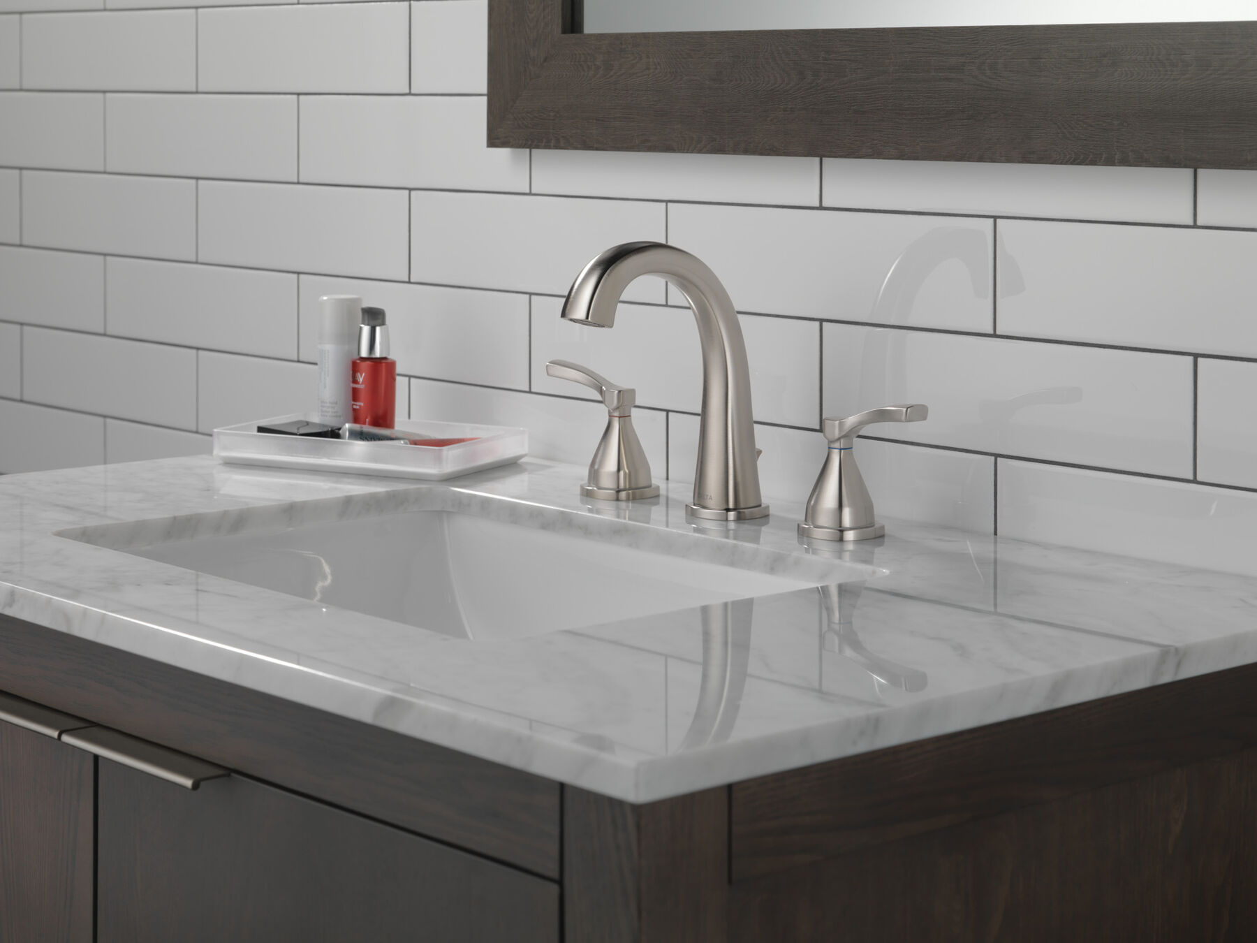 Widespread Faucet in Stainless 35775-SSMPU-DST | Delta Faucet