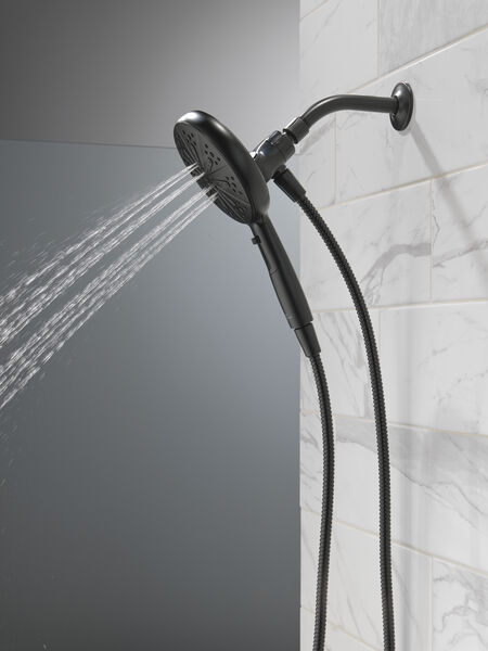 6-Setting SureDock® Magnetic Hand Shower in Matte Black 75613BL | Delta ...