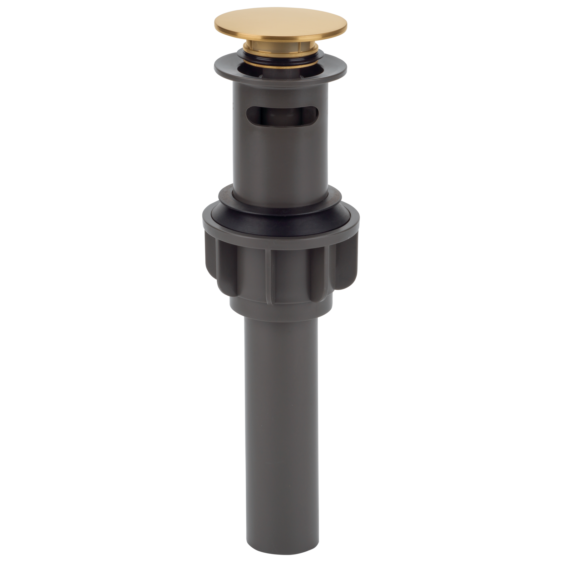 Push Pop-Up in Champagne Bronze RP100137CZ | Delta Faucet