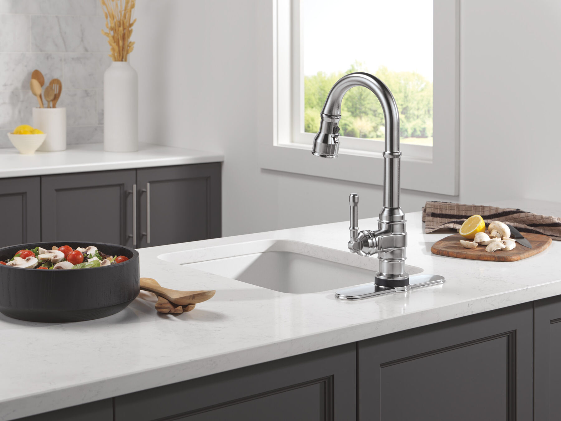 Touch2O® Bar / Prep Faucet with Touchless Technology in Arctic ...